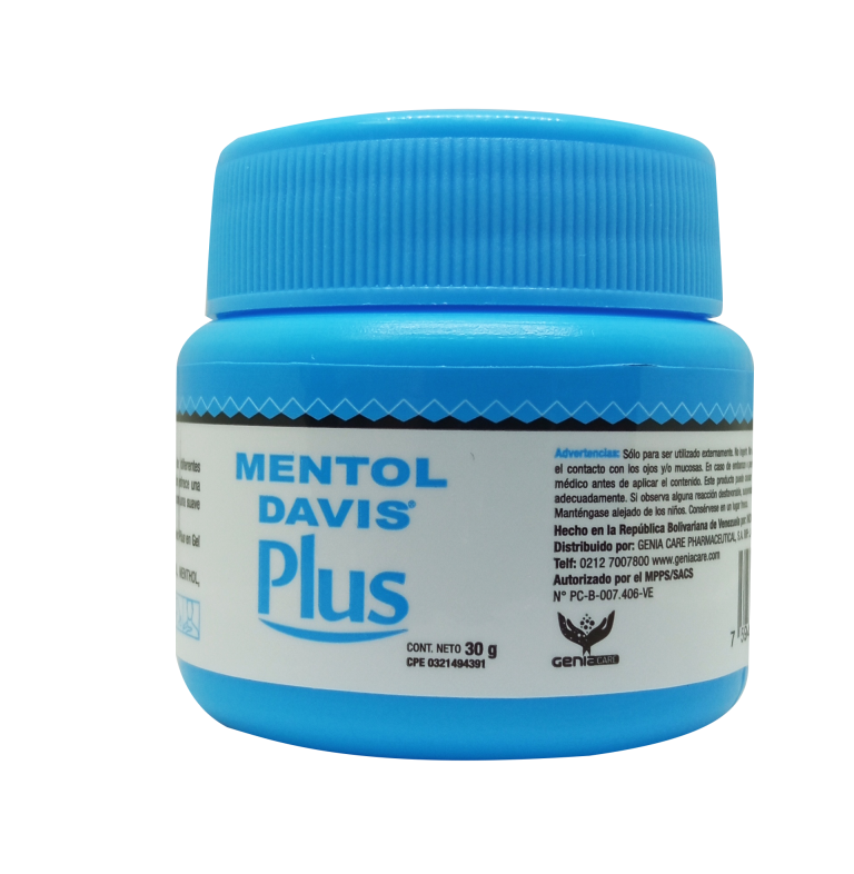 Mentol Davis – Genia Care